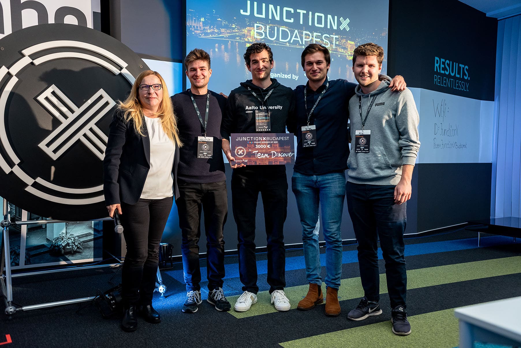 JunctionX hybrid hackathon back in Budapest in 2021 - CraftHub